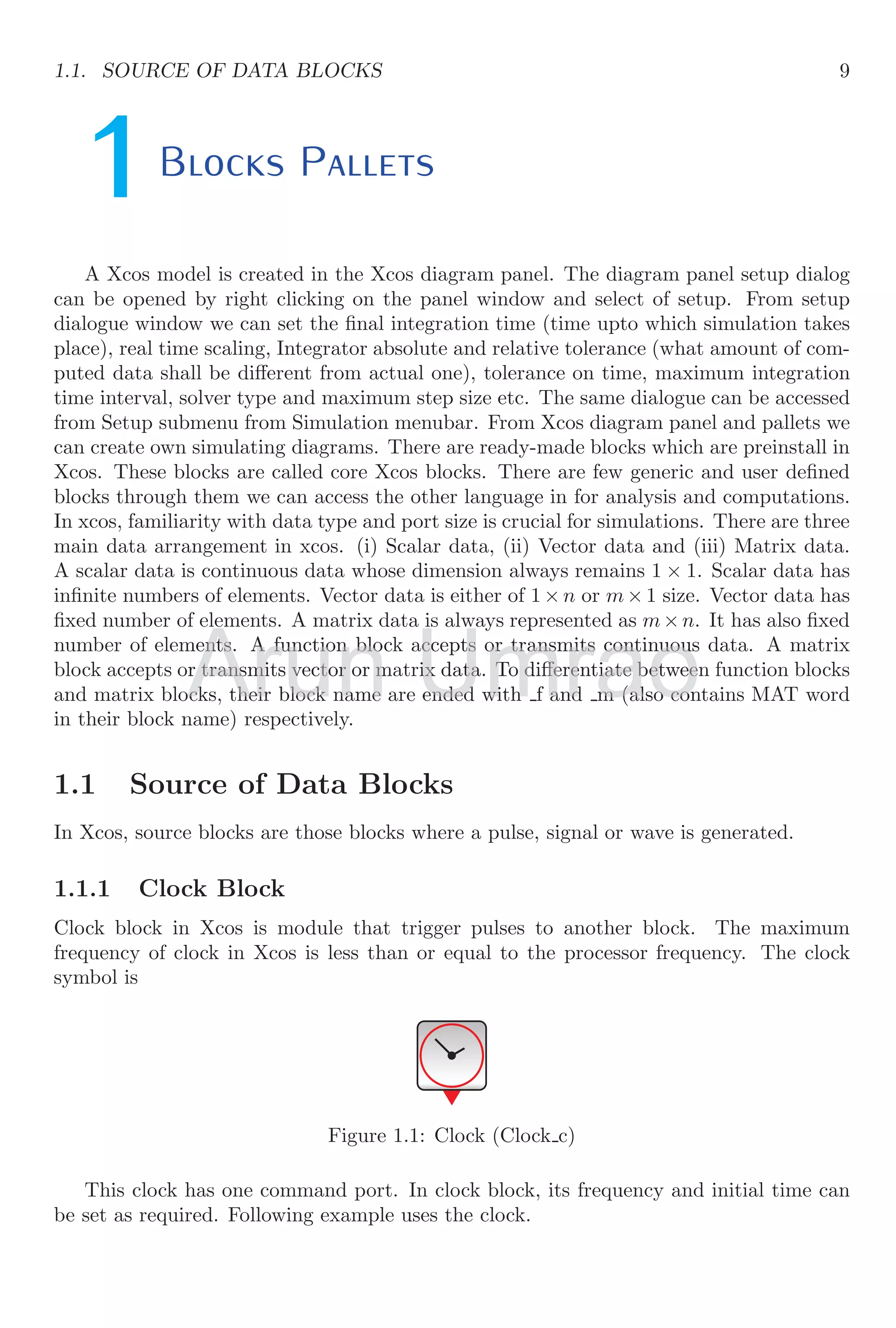 Xcos simulation | PDF