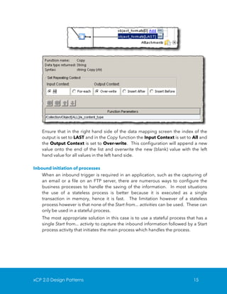 EMC Documentum xCP 2.0 Design Patterns | PDF
