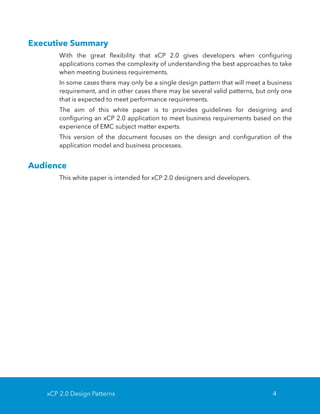 EMC Documentum xCP 2.0 Design Patterns | PDF
