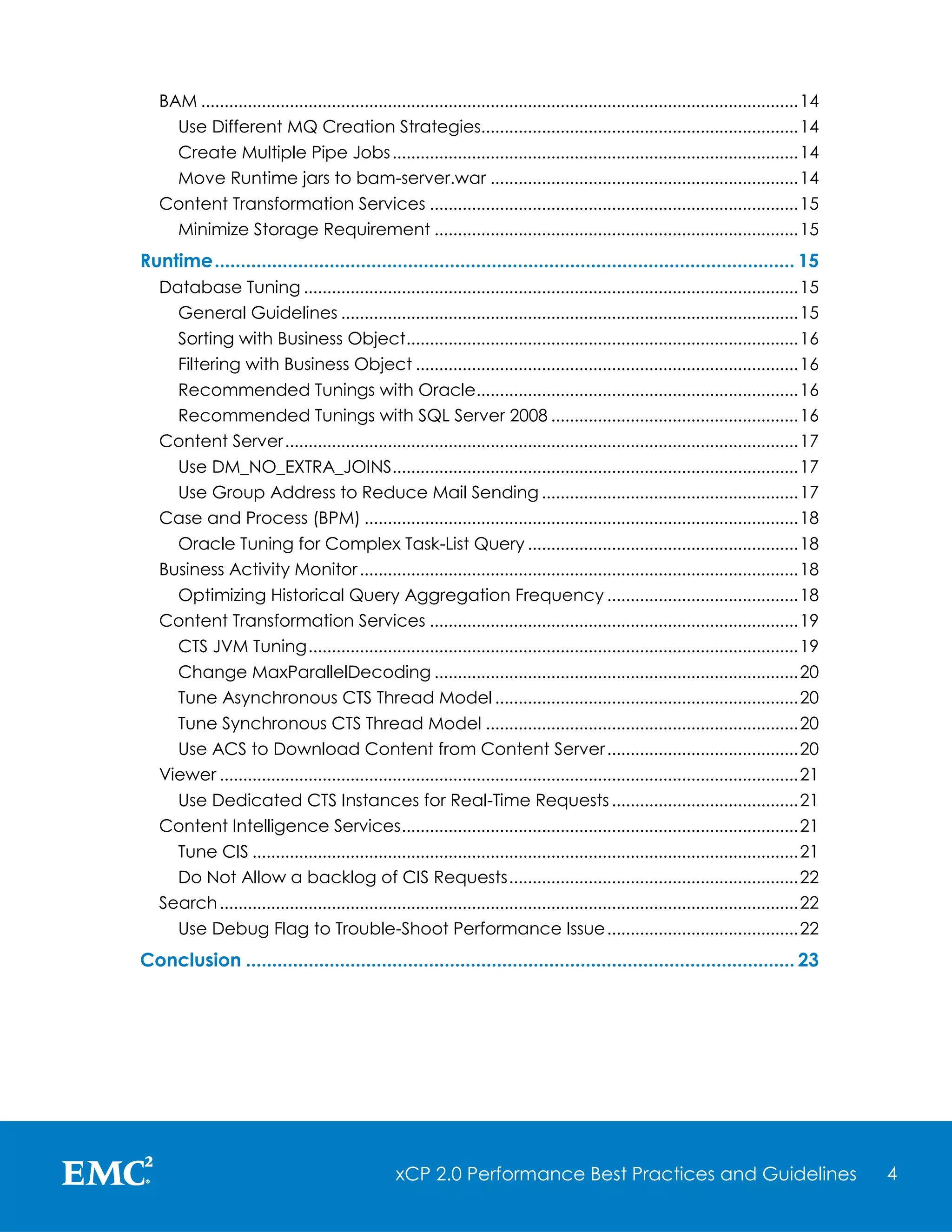 xCP2 0 Performance Best Practices and Guidelines | PDF