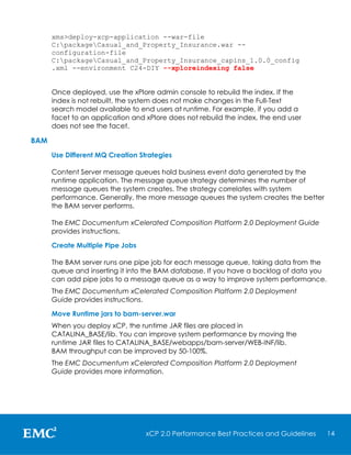 xCP2 0 Performance Best Practices and Guidelines | PDF