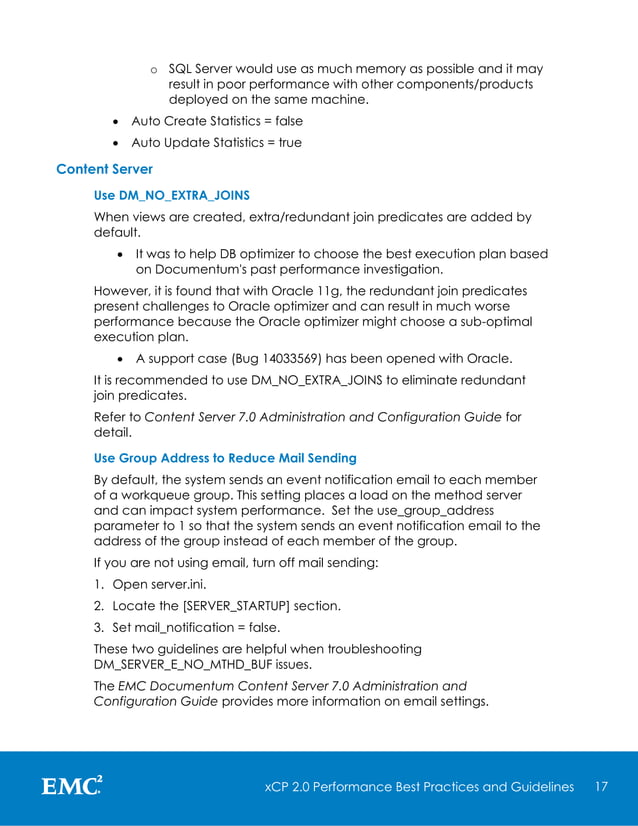 xCP2 0 Performance Best Practices and Guidelines | PDF