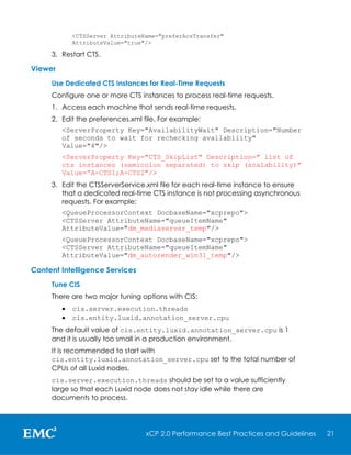 xCP2 0 Performance Best Practices and Guidelines | PDF