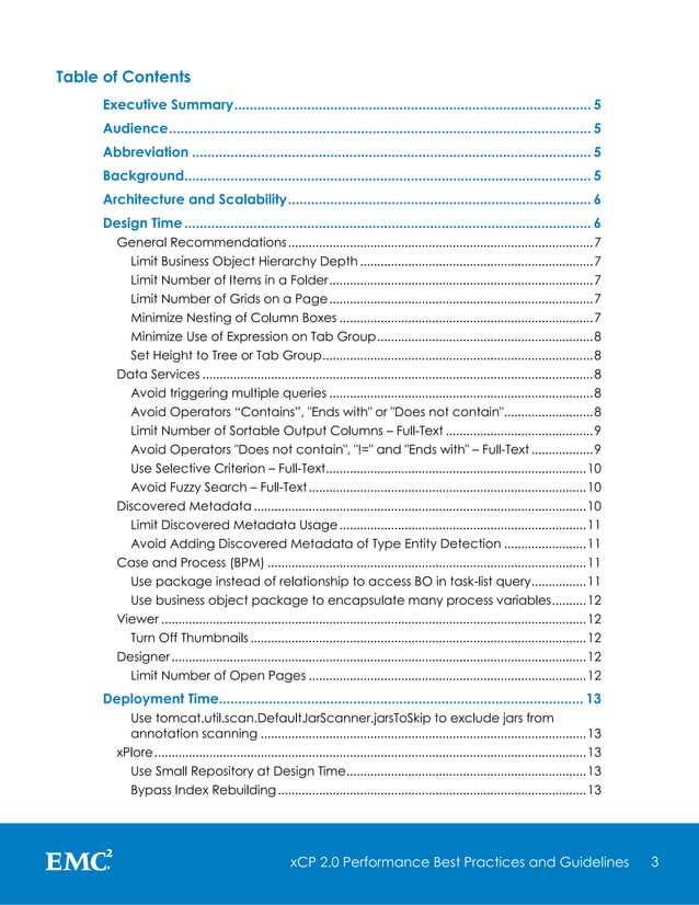 xCP2 0 Performance Best Practices and Guidelines | PDF