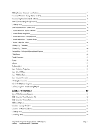 Oracle designer 6i web pl sql | PDF