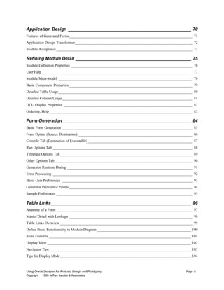 Oracle designer 6i web pl sql | PDF