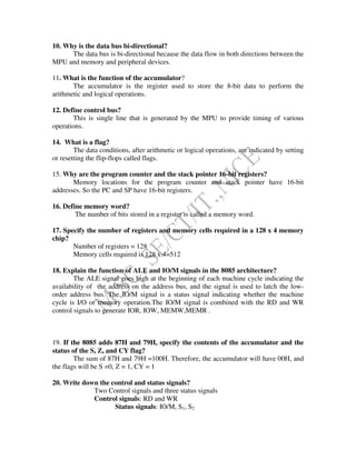 Xcs 234 microprocessors | PDF