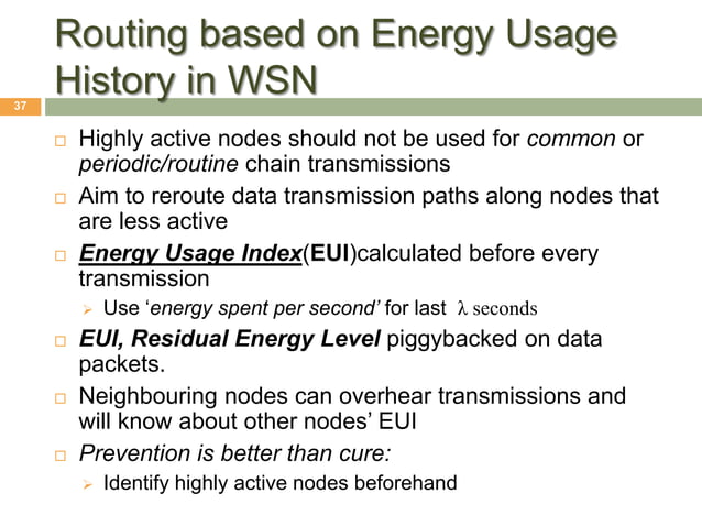 Energy Efficient Data Gathering Protocol in WSN | PPT