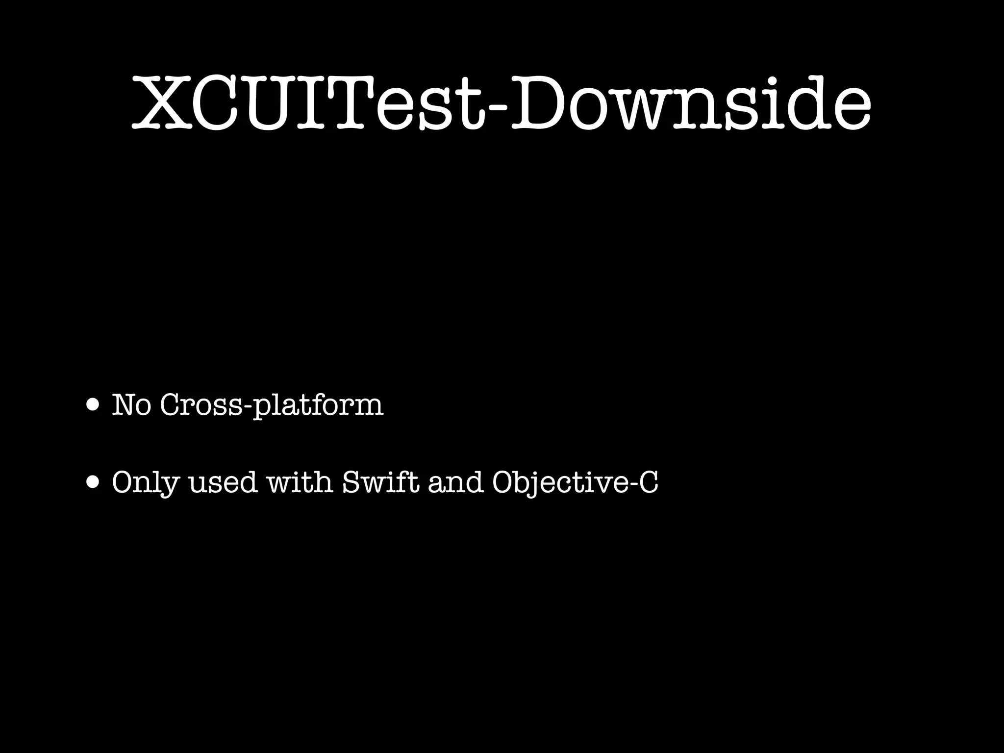 Xcuitest Introduction Test Automation University Pdf Programming Languages Computing
