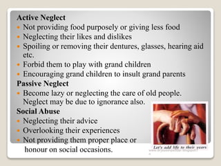 Geriatric care | PPT