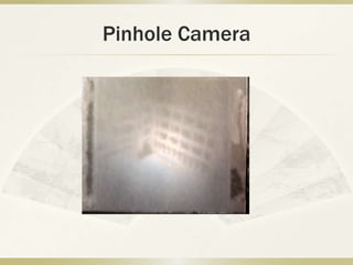 OpenCV Pinhole camera model introduction | PPTX