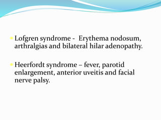 Sarcoidosis | PPTX