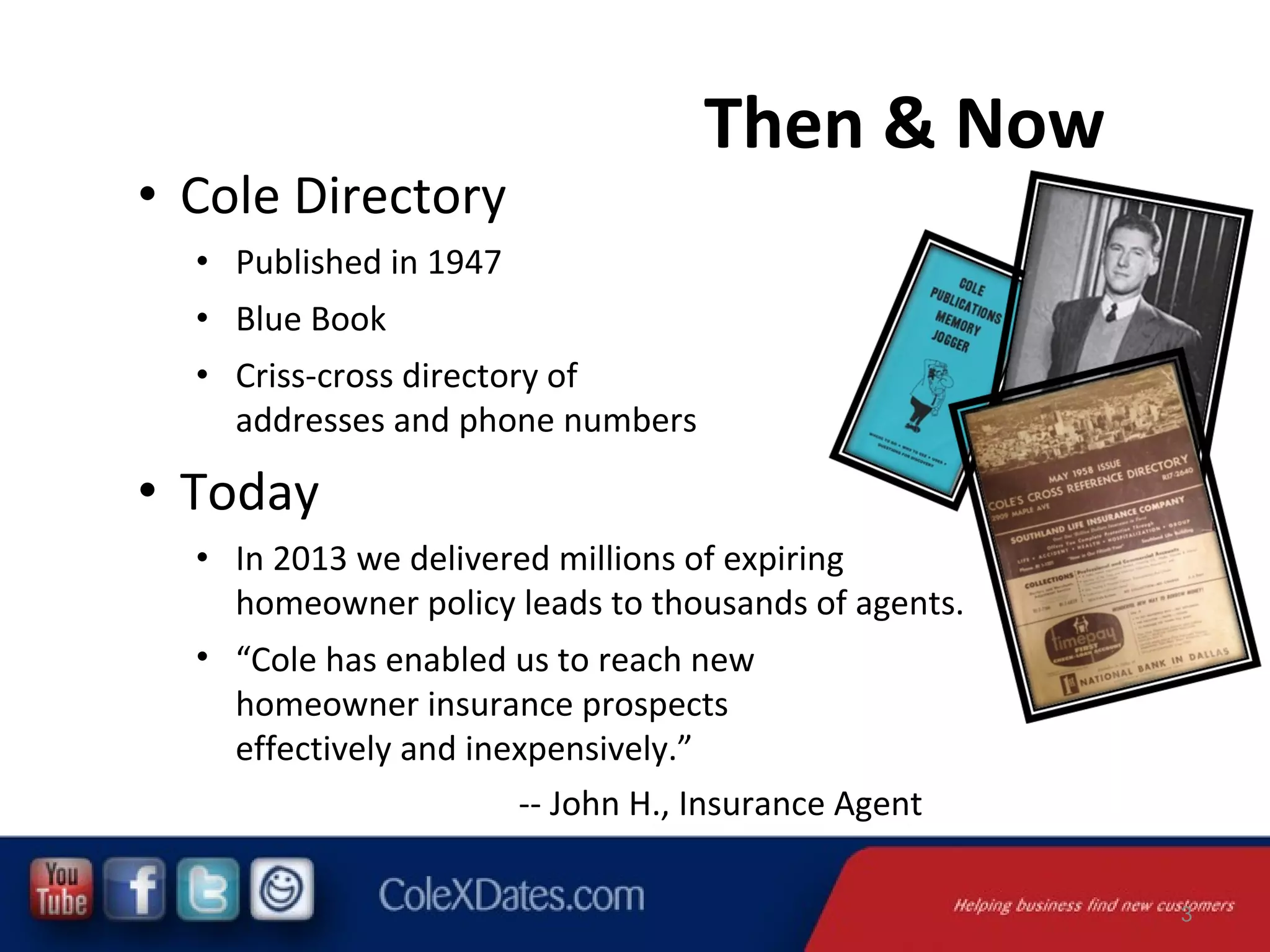 Cole X-Dates Boot Camp | PPT
