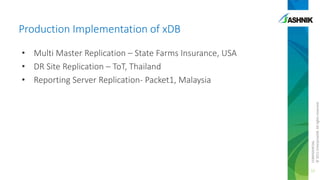 X-DB Replication Server and MMR | PPTX