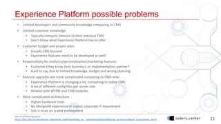 Sitecore xDB - Architecture and Configuration | PPTX | Databases | Computer Software and ...