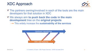 The XDC project | PDF