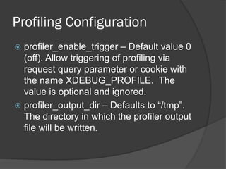 Xdebug - Your first, last, and best option for troubleshooting PHP code | PPTX | Operating ...