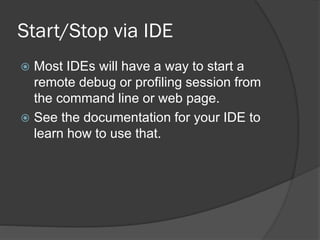 Xdebug - Your first, last, and best option for troubleshooting PHP code | PPTX | Operating ...