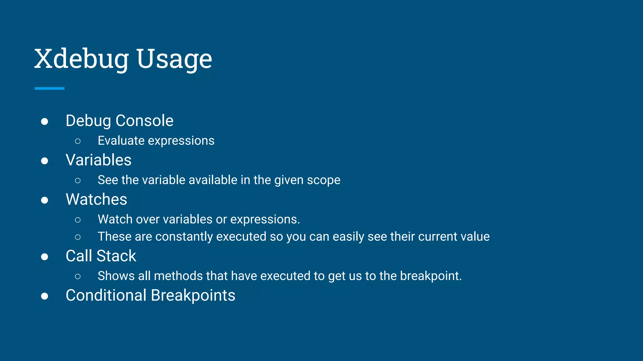 Introduction to Xdebug | PDF