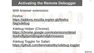 Derick Rethans "What's New in Xdebug" | PDF