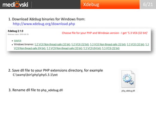 Xdebug, KCacheGrind and Webgrind with WampServer | PPTX | Web Development | Internet