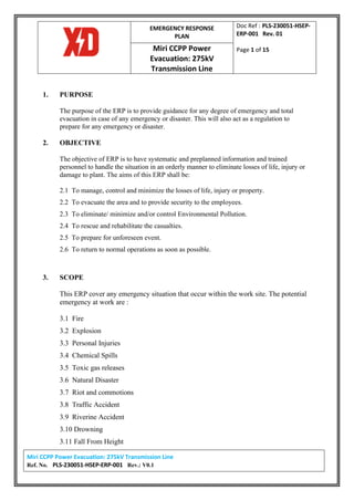 XD POWER TRANSMISSION EMERGENCY RESPOND PLAN.pdf