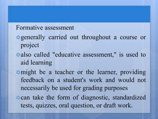 Assessment | PPT
