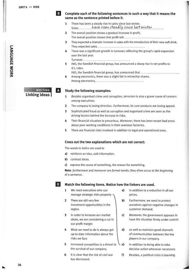 Market leader 3rd ed upper intermediate practice file | PDF