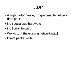 Xdp and ebpf_maps | PDF | Operating Systems | Computer Software and Applications