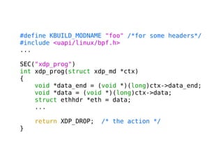 Xdp and ebpf_maps | PDF