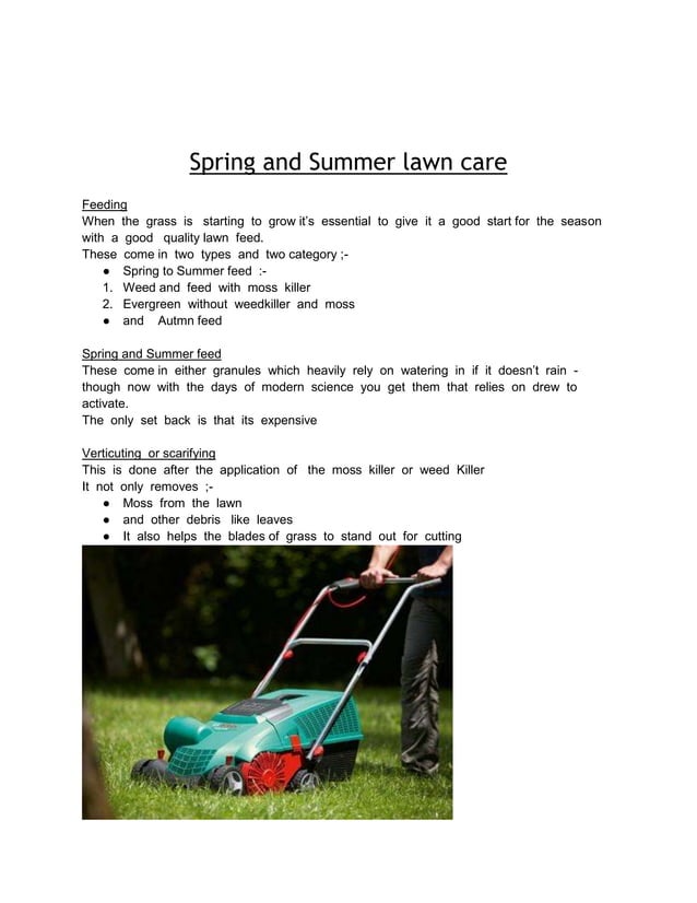 Rs gardening services | lawn care | PDF