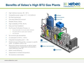 Xebec Biogas 2010 Presentation | PDF