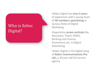 Xebec digital credentails | PPTX