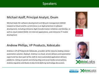 Optimize DevOps and Agile Strategies with Deployment Automation | PPT