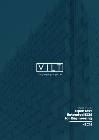 OpenText Extended ECM for Engineering | PDF