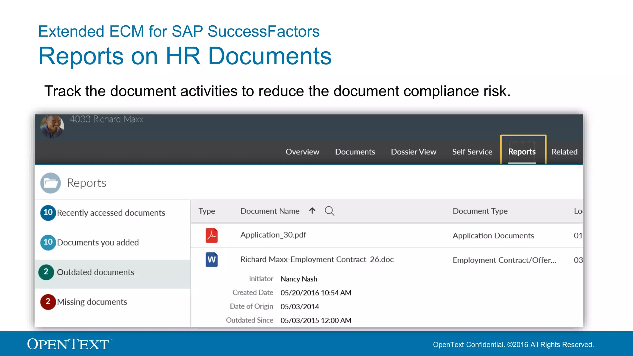 Extended ECM for SAP SuccessFactors - Digital Transformation with ECM ...