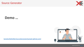 XeDotNet - Source Generator | PPT