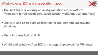 How to modernise WPF and Windows Forms applications with Windows Apps ...