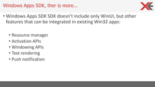 How to modernise WPF and Windows Forms applications with Windows Apps ...