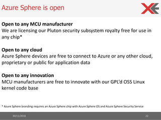 Introducing Azure Sphere | PPT