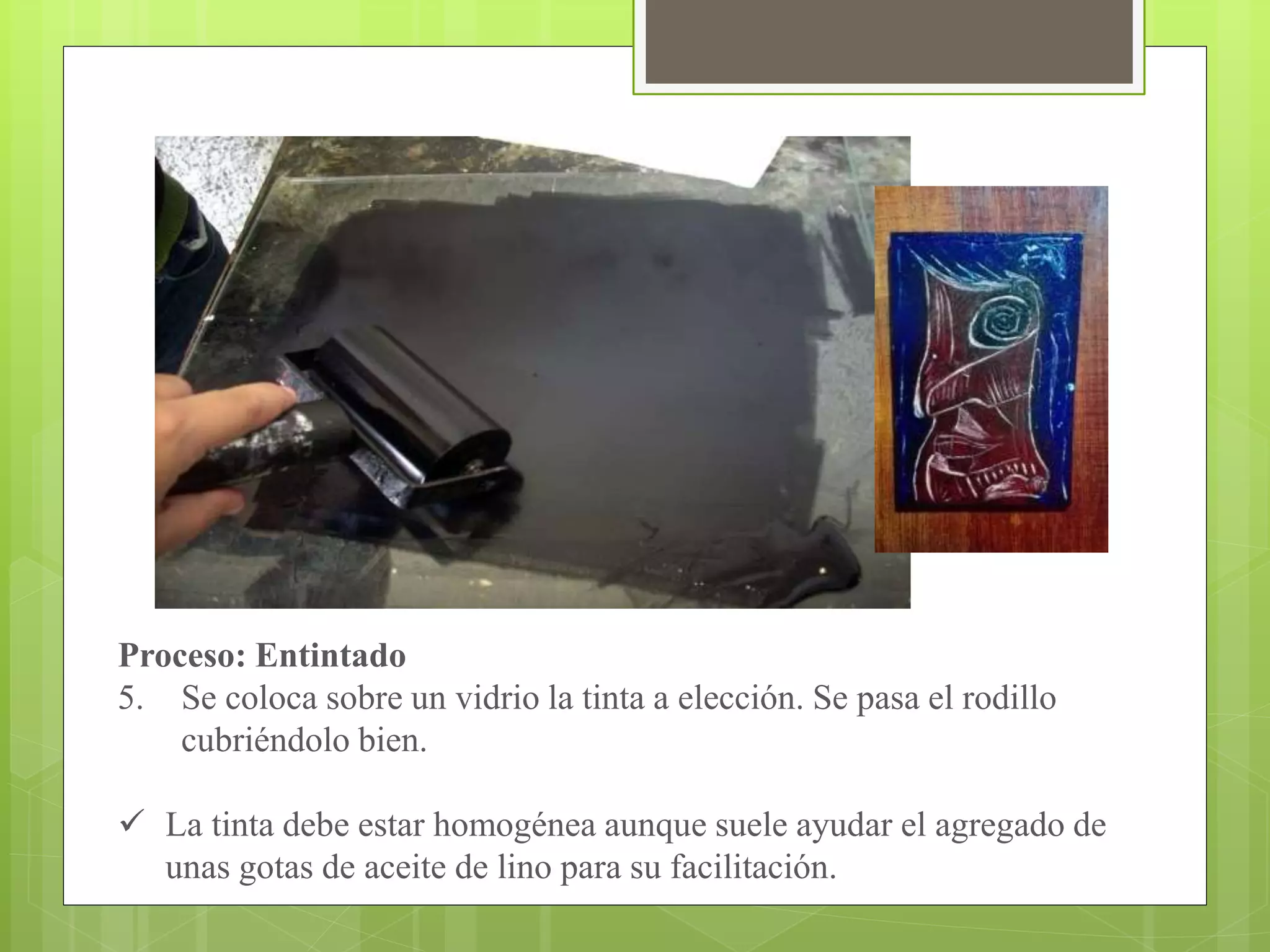 Grabado En Relieve Xilografía Tutorial Ppt