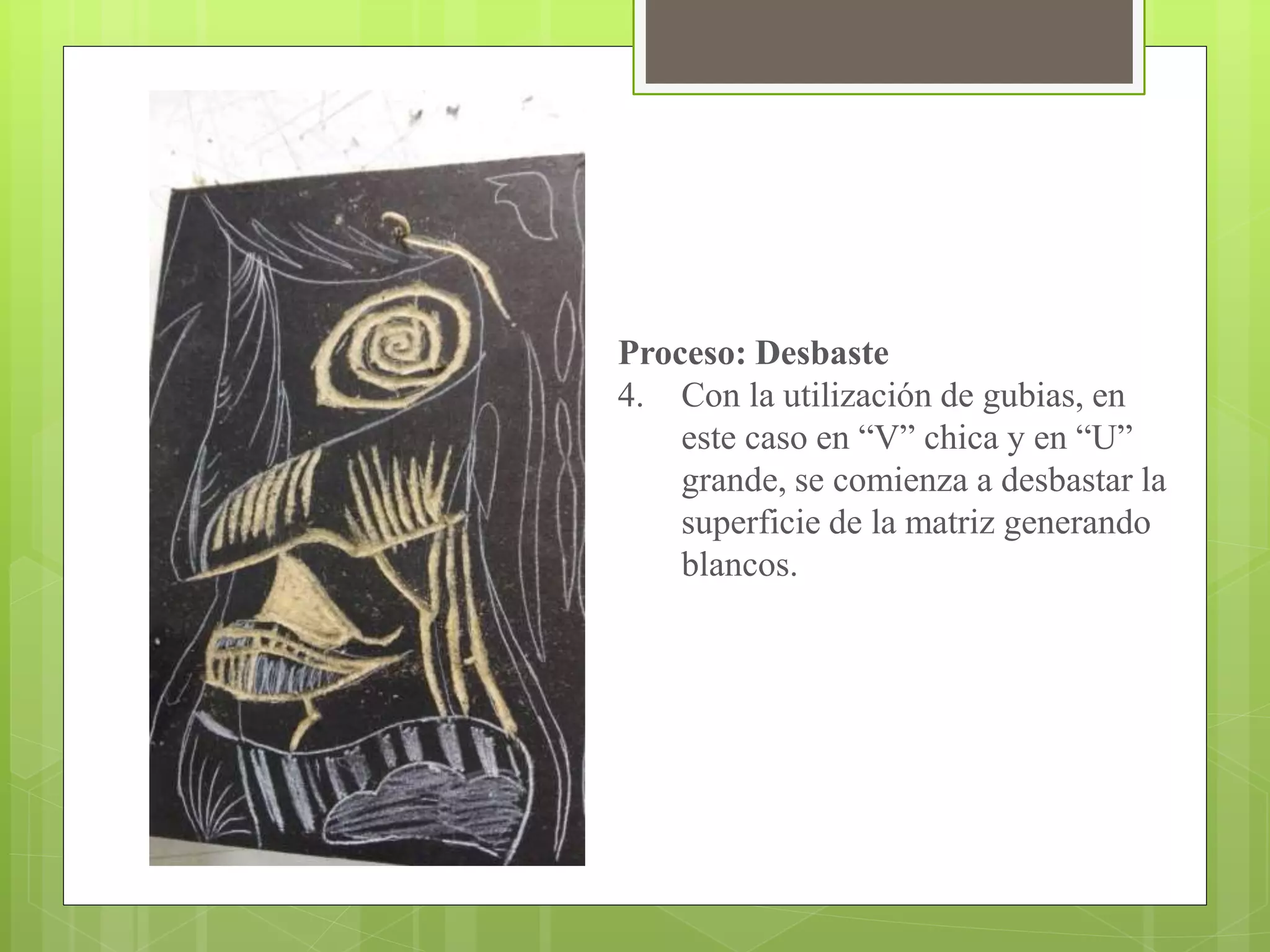 Grabado En Relieve Xilografía Tutorial Ppt