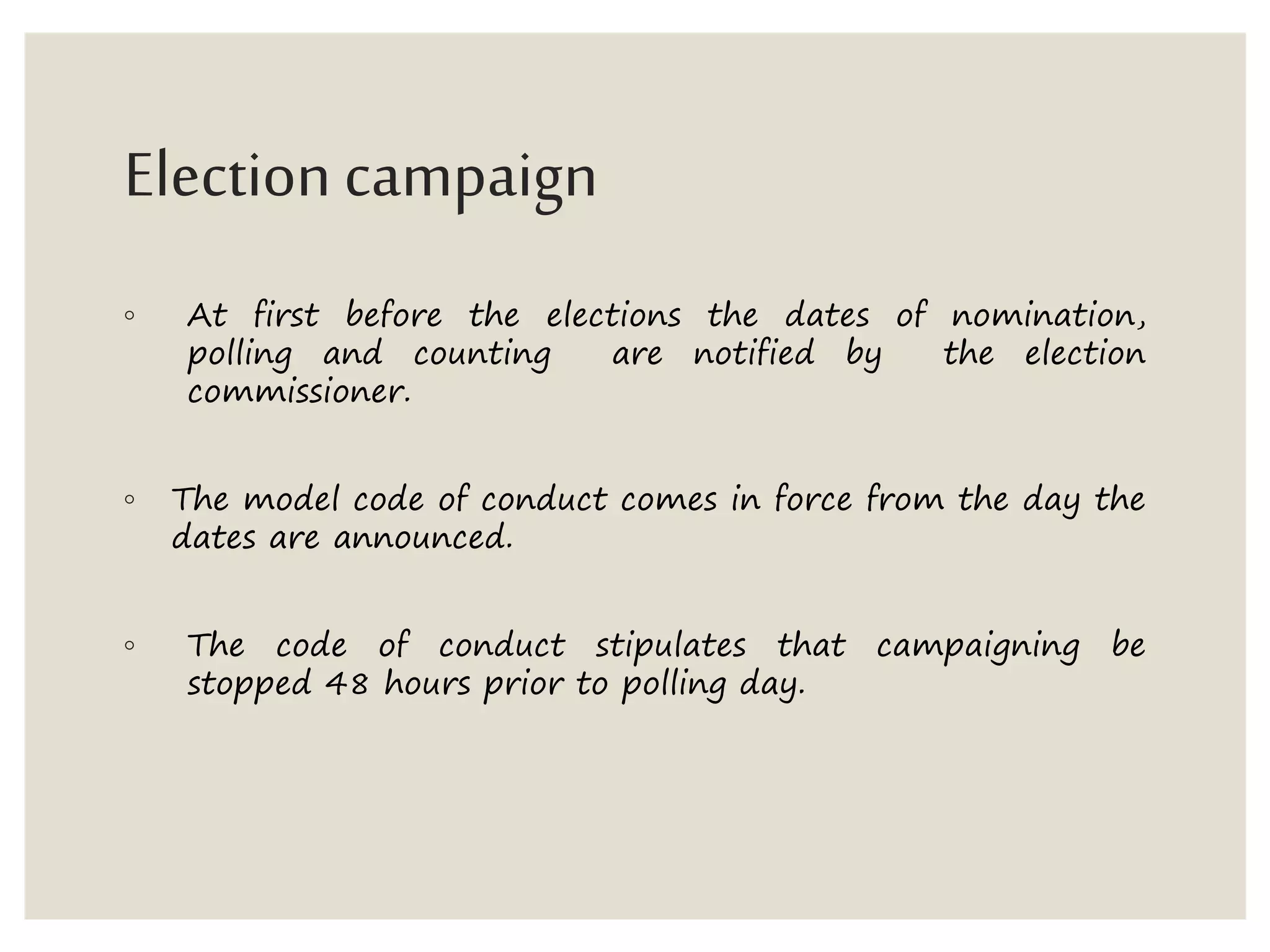 ELECTION SYSTEM OF INDIA | PPTX