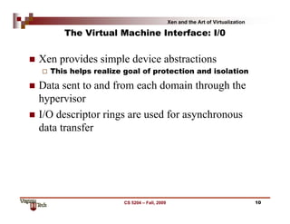 Xen & virtualization | PDF | Operating Systems | Computer Software and Applications