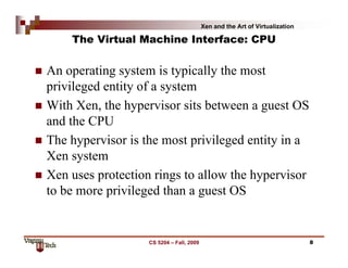 Xen & virtualization | PPT