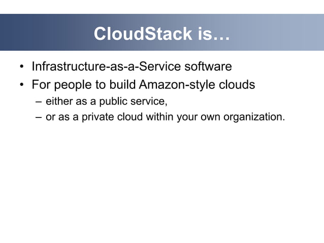 Xen and Apache cloudstack | PPTX | Cloud Computing | Internet