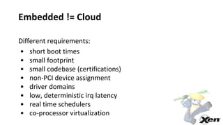 Xen and the art of embedded virtualization (ELC 2017) | PDF