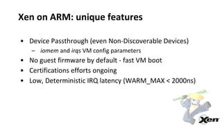 Xen and the art of embedded virtualization (ELC 2017) | PDF