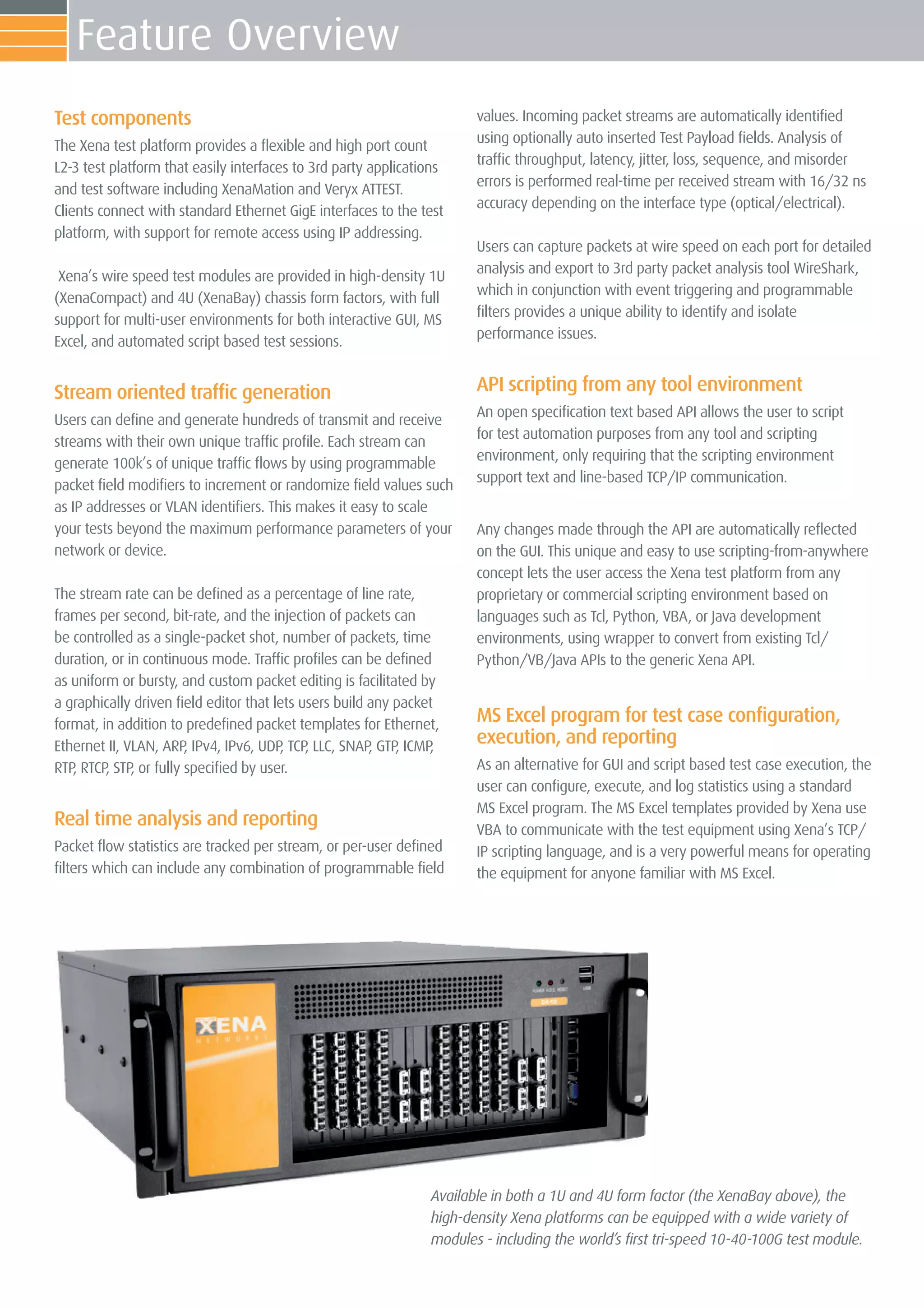 Xena Networks Solution | PDF