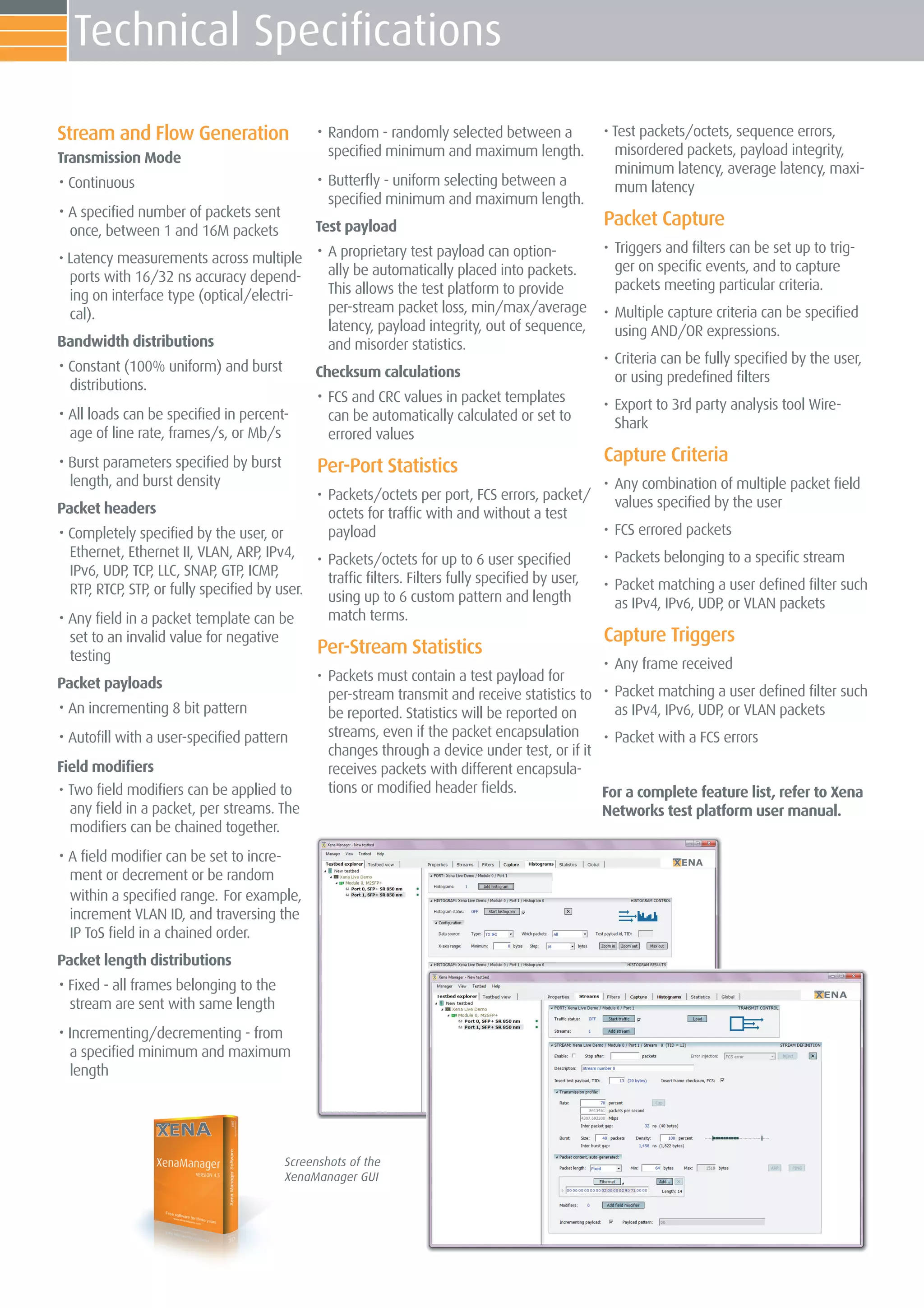 Xena Networks Solution | PDF